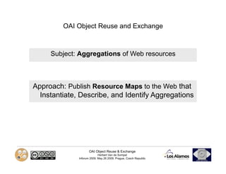 An Overview of the OAI Object Reuse and Exchange Interoperability ...