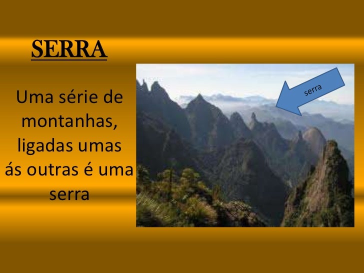O relevo