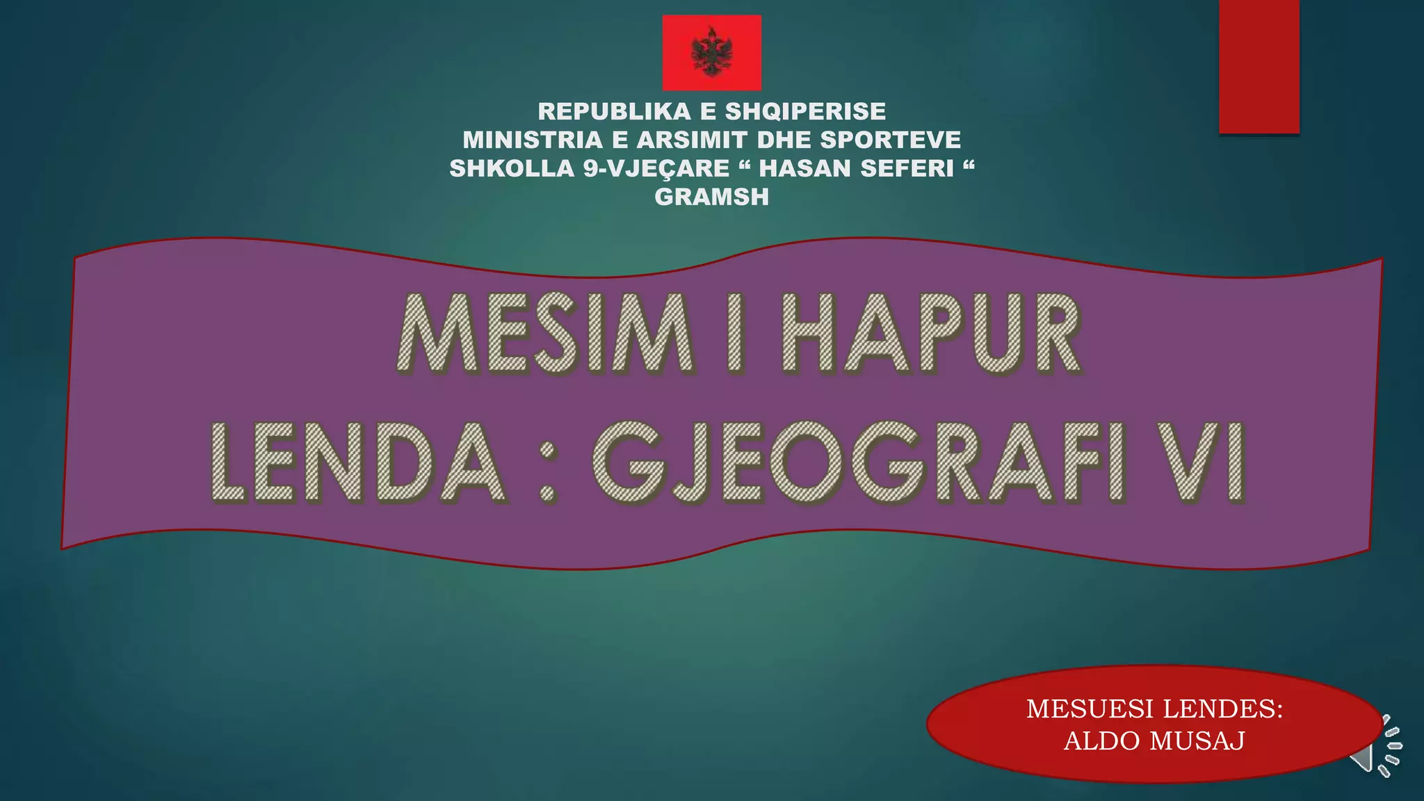 Gjeografia 6 " Hartat" | PPTX