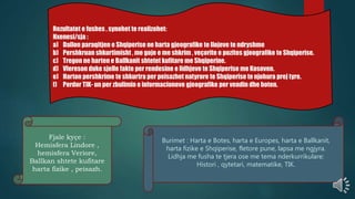 Gjeografia 6 " Hartat" | PPTX
