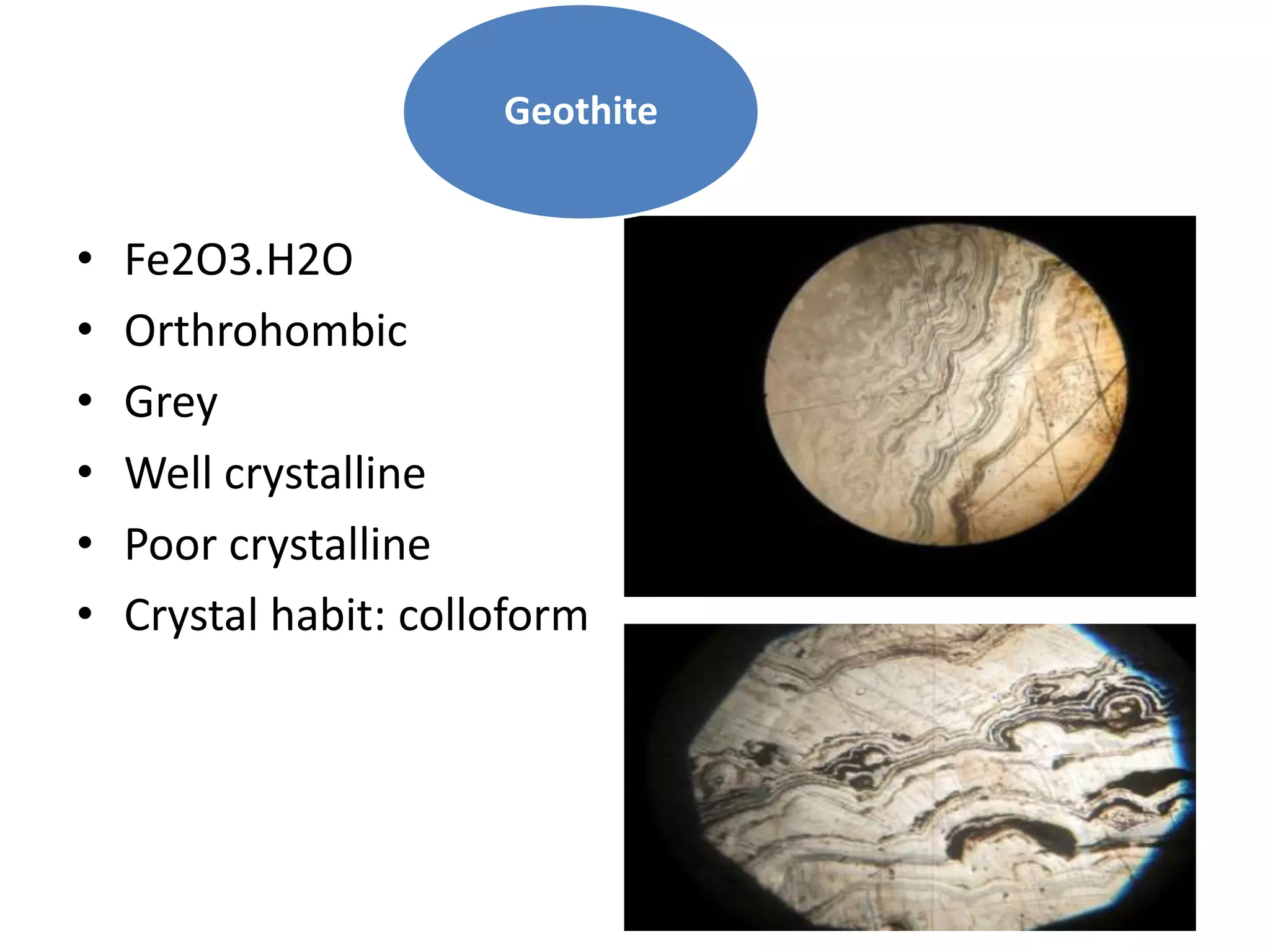 Ore Microscopy 2012 | PPTX