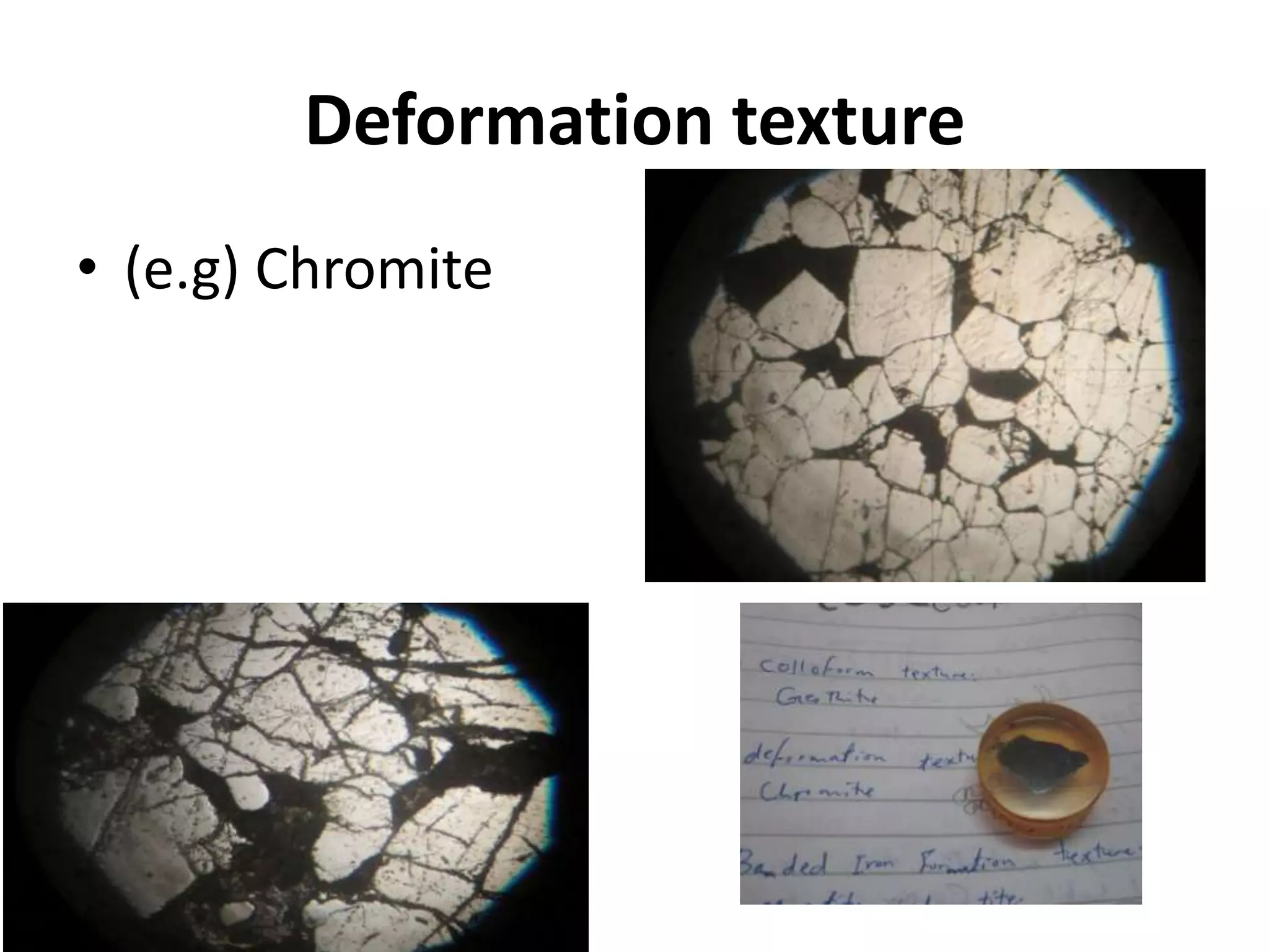 Ore Microscopy 2012 | PPTX