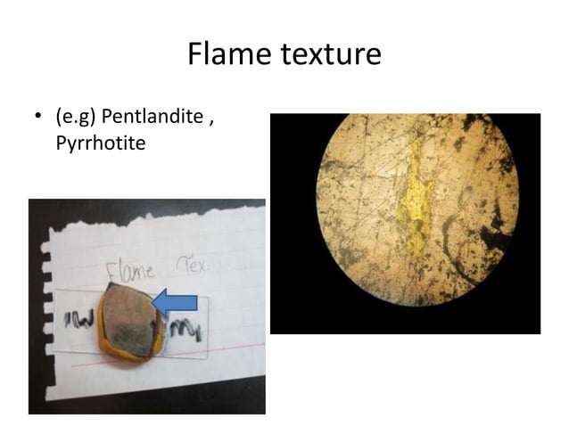 Ore Microscopy 2012 | PPTX