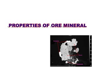 AN INTRODUCTION TO ORE MICROSCOPY | PPTX
