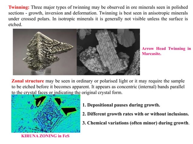 AN INTRODUCTION TO ORE MICROSCOPY | PPTX | Chemistry | Science