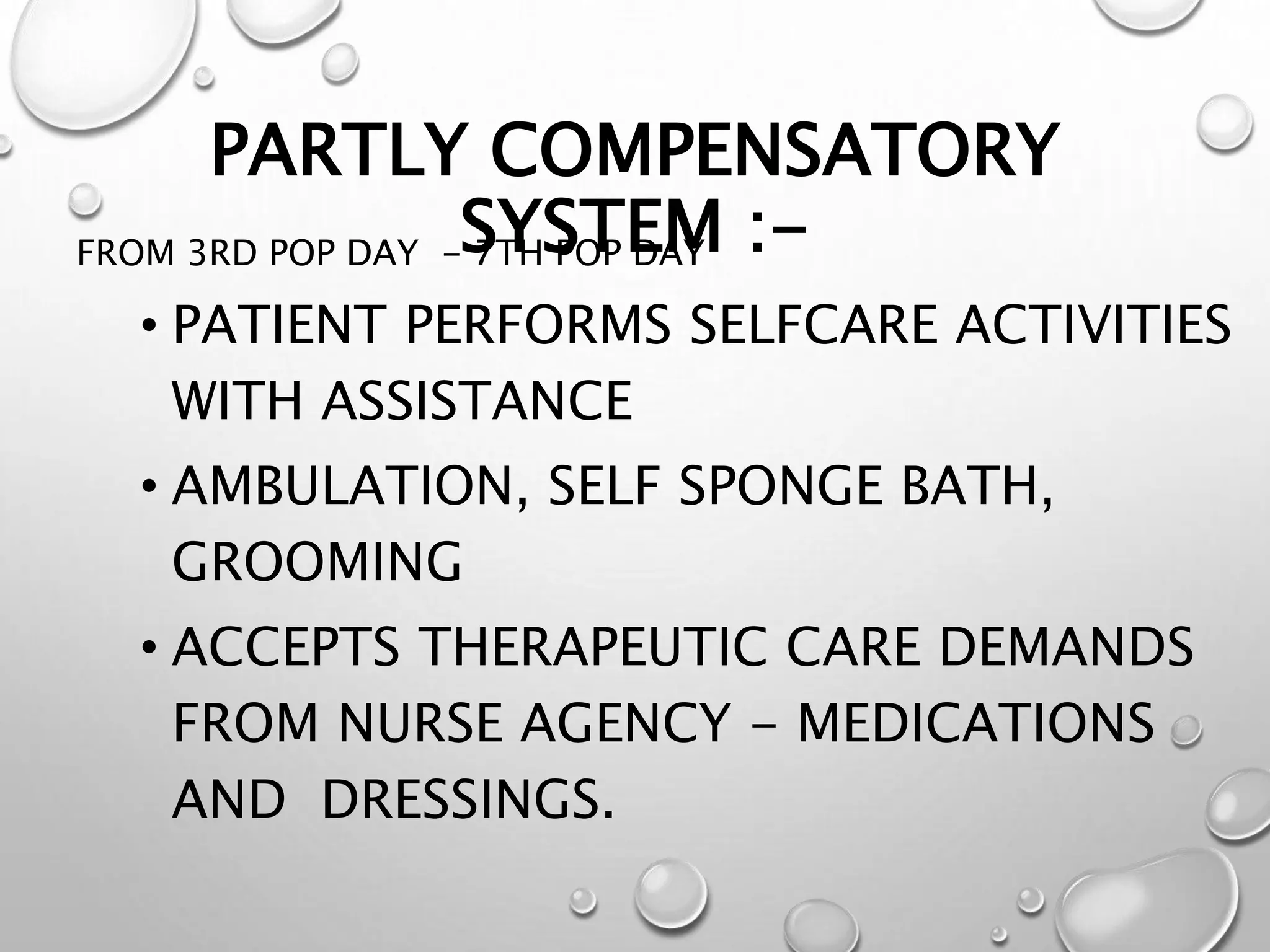 Orem's Theory of Self Care Deficit | PPTX