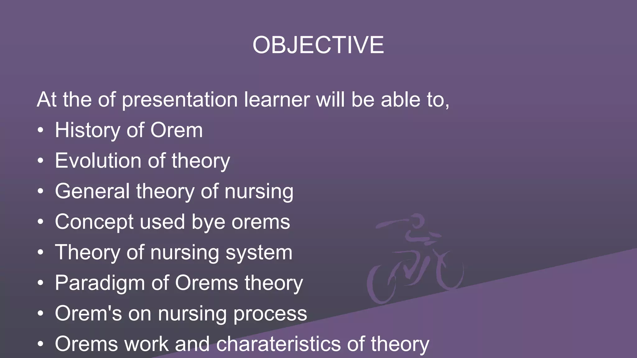 Orems self care theory | PPTX