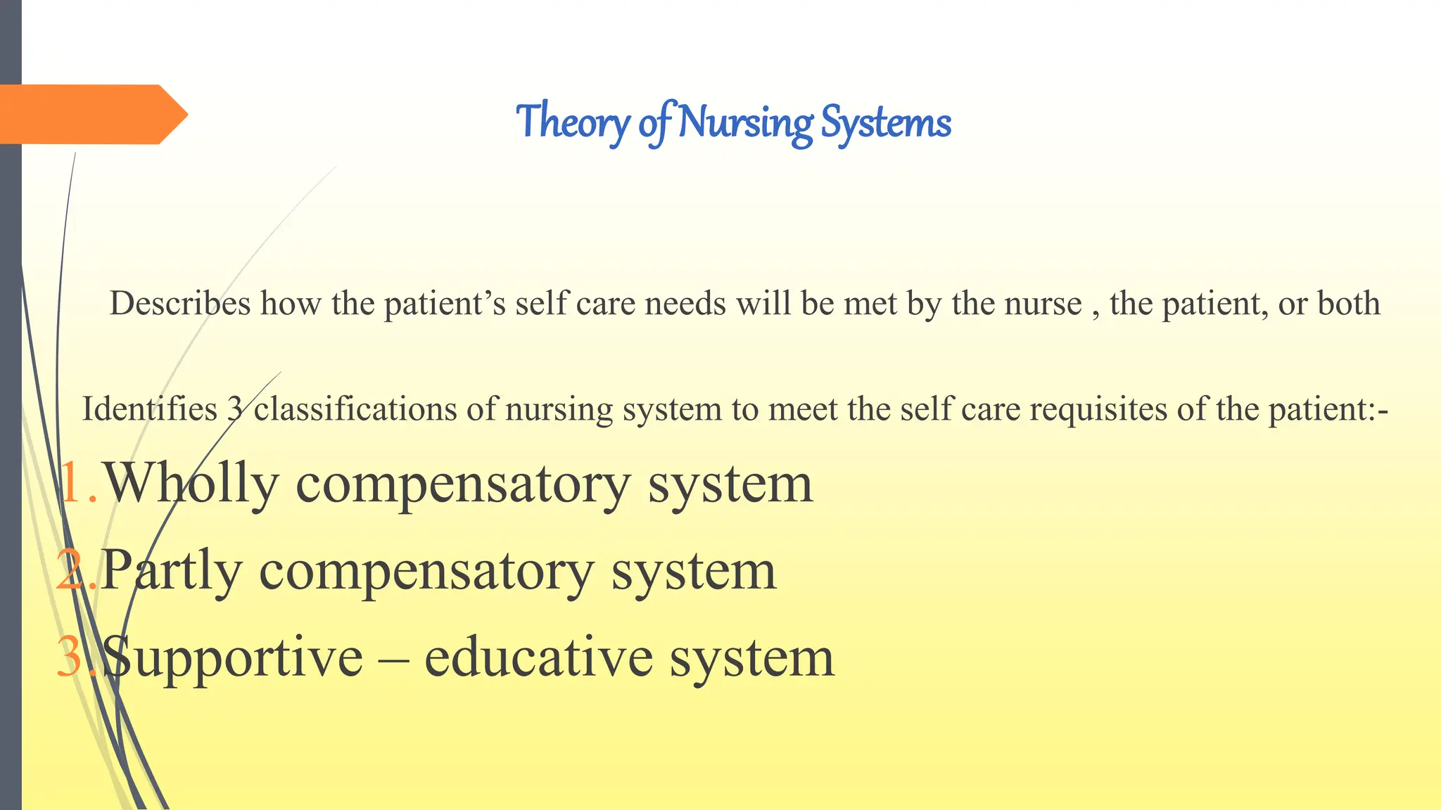 Dorothea Orem’s Theory of Nursing. .pptx