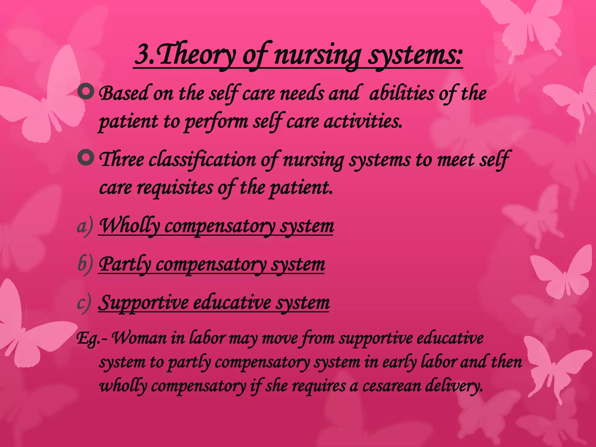 Orems theory ppt for M.Sc. nursing 1st year | PPTX