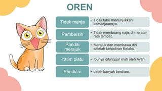 CERPEN OREN (WATAK DAN PERWATAKAN) | PPTX