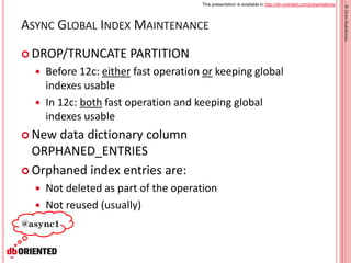 Indexes and Indexing in Oracle 12c | PDF