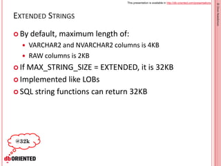Indexes and Indexing in Oracle 12c | PDF