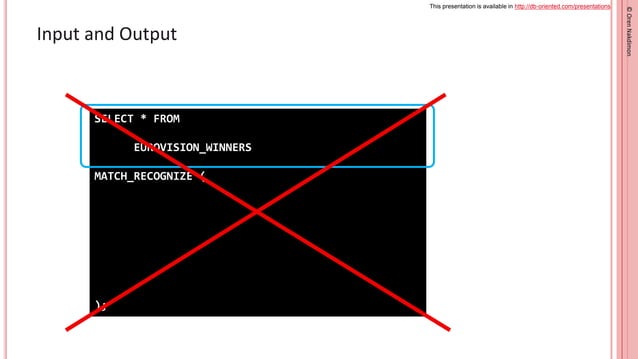 Oren Nakdimon Oracle Sql Pattern Matching Made Easy Ppt 