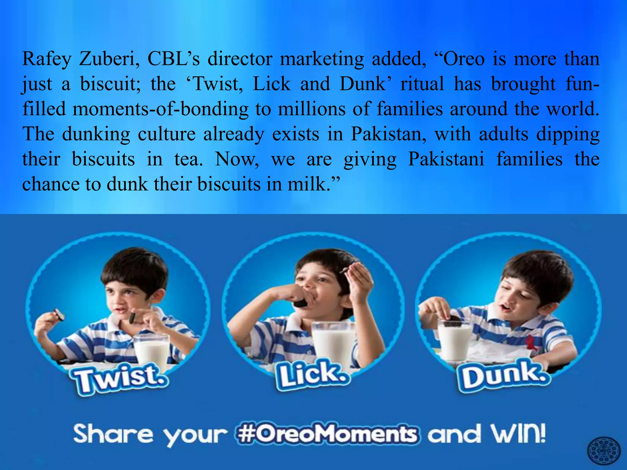 Oreo (University Assignment) | PPTX