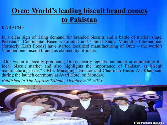 Oreo (University Assignment) | PPTX | Desserts and Baking | Food & Drink