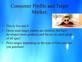 Oreo (University Assignment) | PPTX