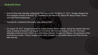 Android Oreo | PPT