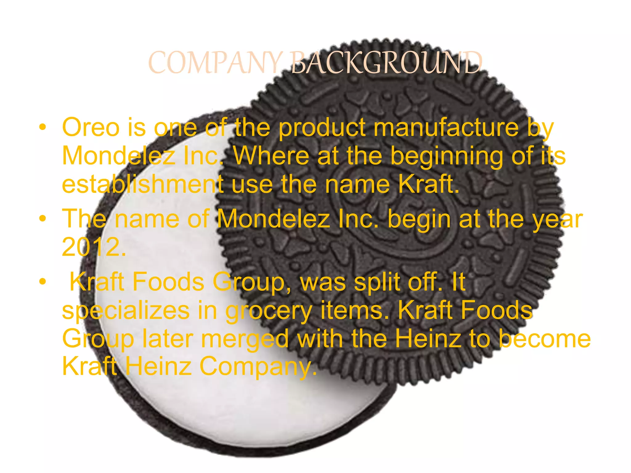 MKT345 Assignment (Oreo presentation) | PPTX