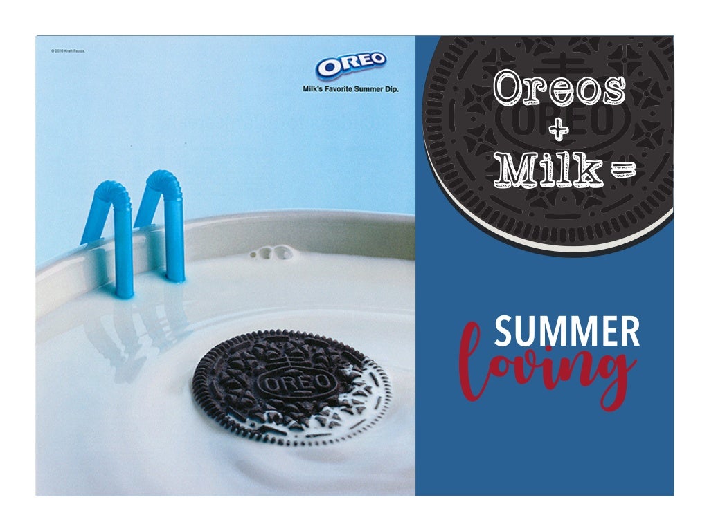 Milks Favorite Cookie Ad Campaign