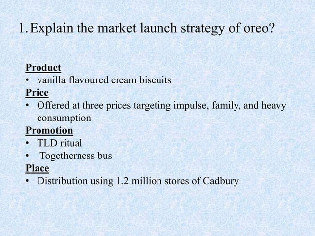 Oreo Biscuit case study | PPTX