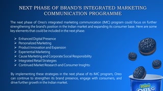 Case Study: Oreo in India | PPTX