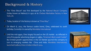 Case Study: Oreo in India | PPTX