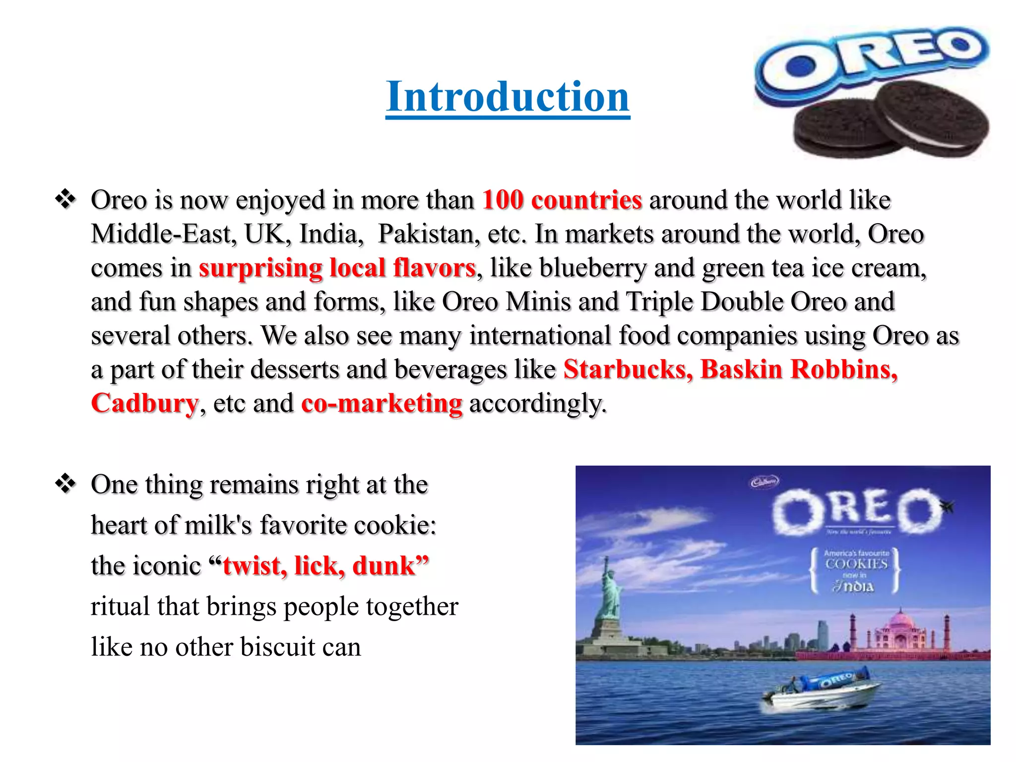 Oreo presentation | PPTX | Food Industry | Industries
