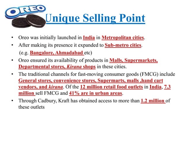 Oreo presentation | PPTX | Food Industry | Industries