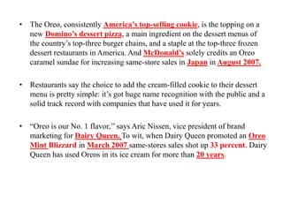 Oreo presentation | PPTX