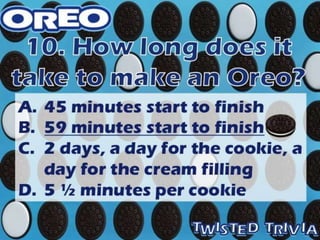 Oreo Trivia Game | PPT