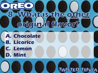 Oreo Trivia Game | PPT