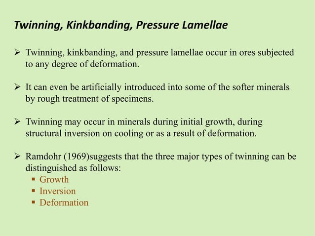 ORE TEXTURES.pptx | Geology | Science