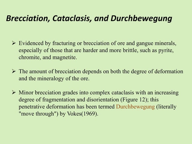 ORE TEXTURES.pptx | Geology | Science