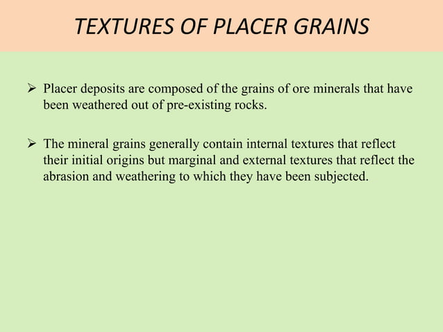 ORE TEXTURES.pptx | Geology | Science