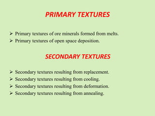 ORE TEXTURES.pptx