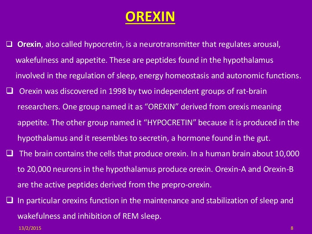 OREXIN RECEPTOR ANTAGONISTS