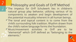 Orff-Method-method eh wahahahaha bago yan | PPTX | Music | Entertainment