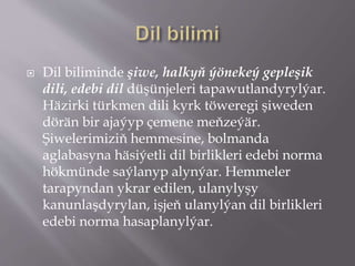 Orfoepiya we Orfopgrafiya Turkmen dili.pptx