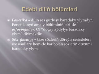 Orfoepiya we Orfopgrafiya Turkmen dili.pptx