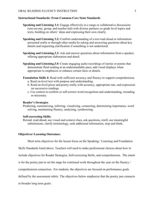 ORF: Research Based Instruction | PDF