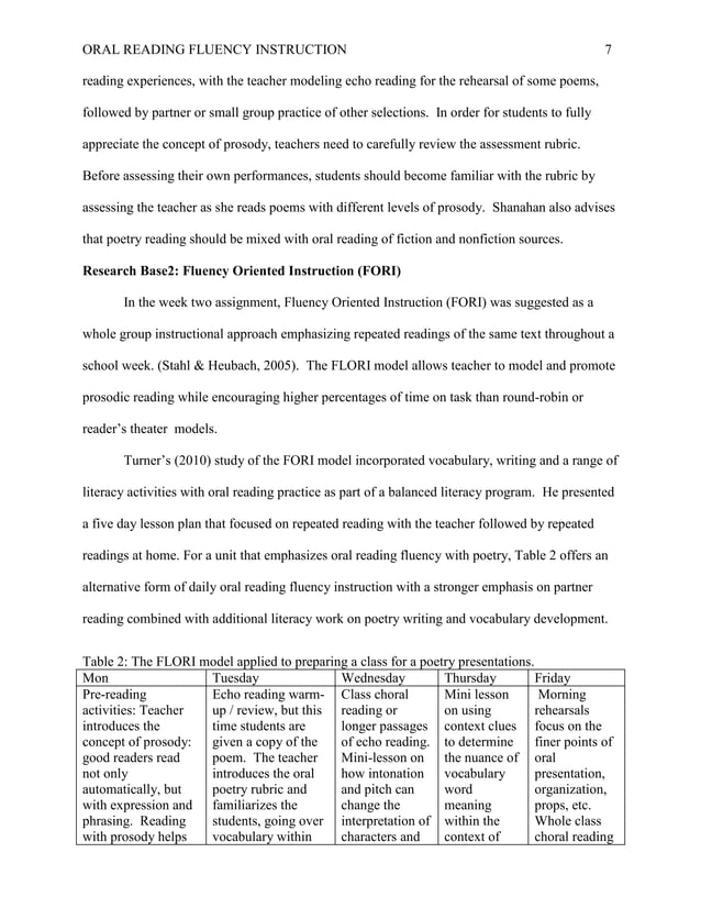 ORF: Research Based Instruction | PDF | Educational Assessment | Education