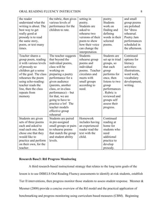 ORF: Research Based Instruction | PDF | Educational Assessment | Education