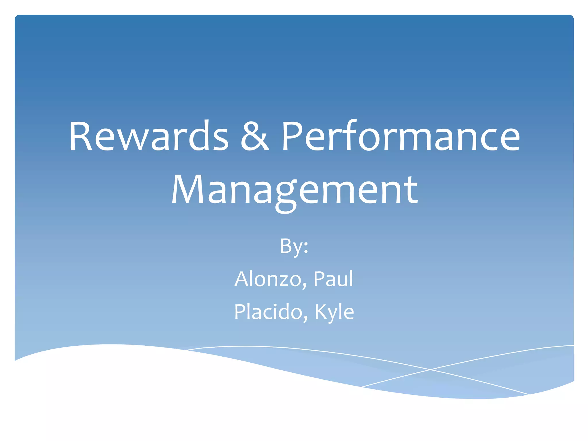 Performance Management | PPT