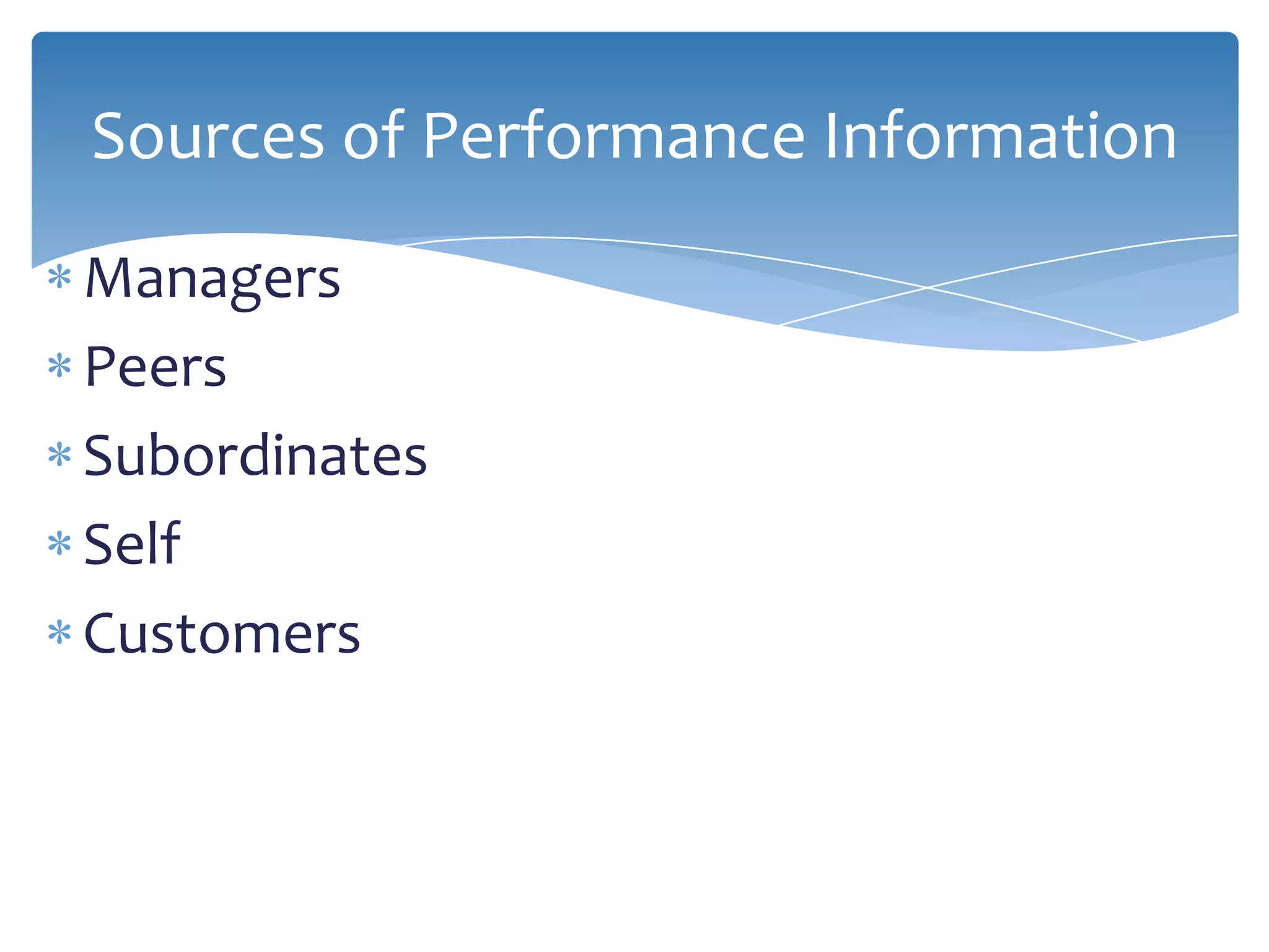 Performance Management | PPTX