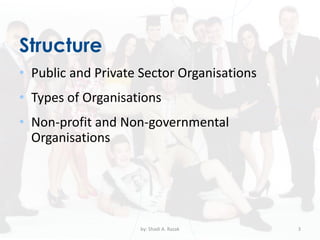 Types of organisation | PDF