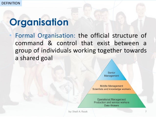 Organisation Structure and Objectives