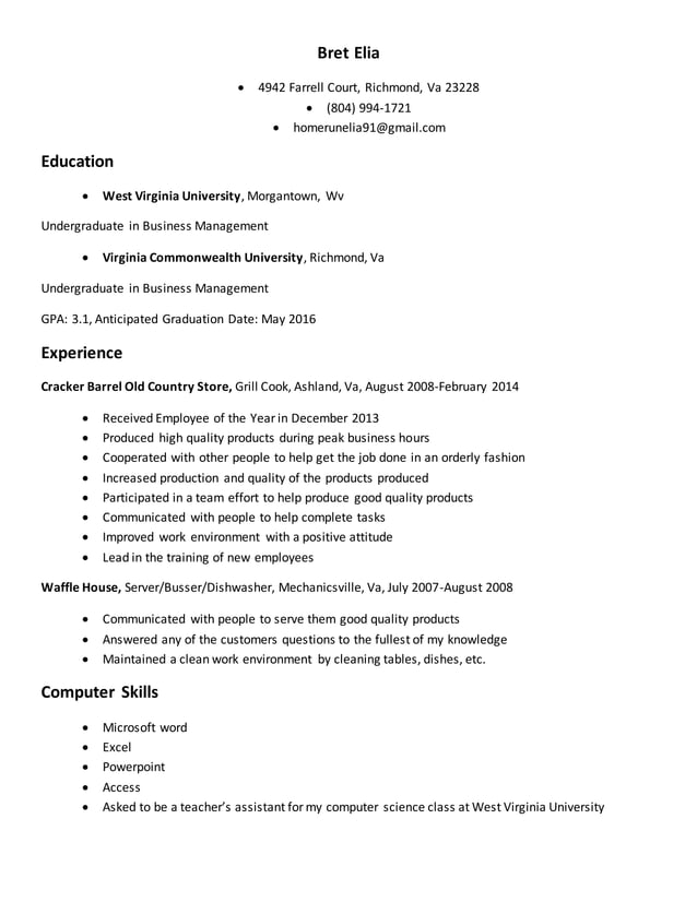 Organizational Communication Resume | DOCX | Education