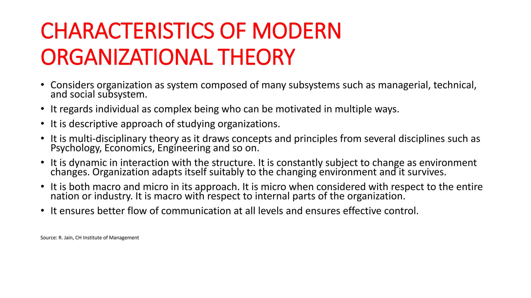 THEORIES OF ORGANIZATION-PUBLIC ADMINISTRATION | PPTX