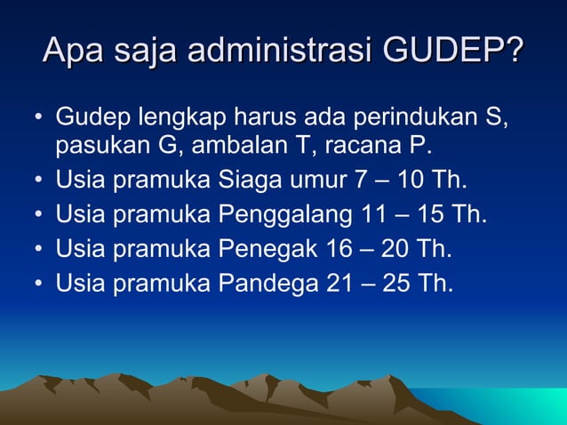 Org & Adm. Gudep.ppt