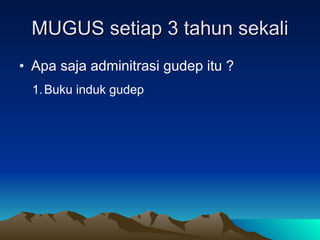 Org & Adm. Gudep.ppt